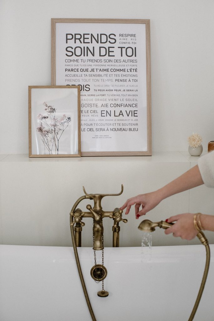 Affiche Prendre soin de soi - Les mots à l'affiche